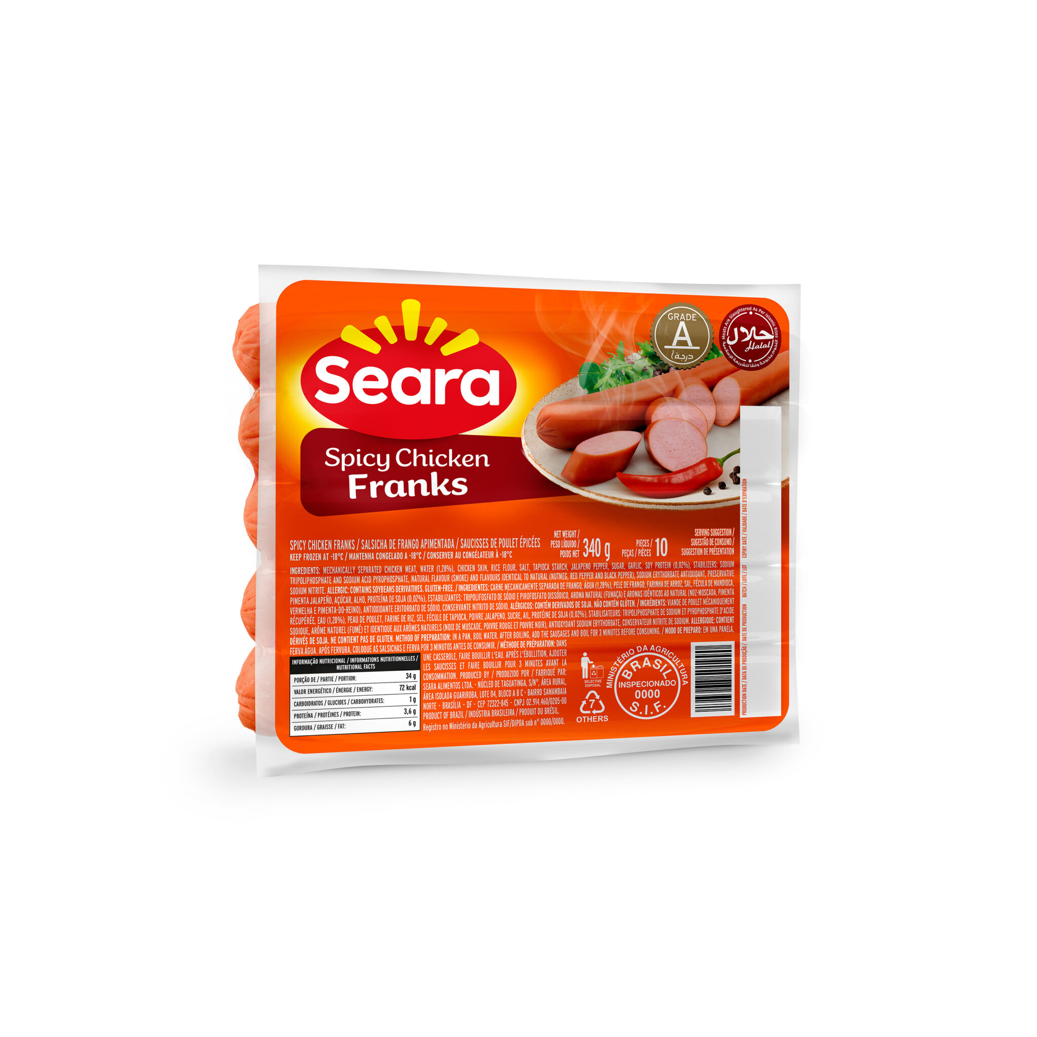 Spicy Chicken Franks: Joy in Every Bite | Try Seara